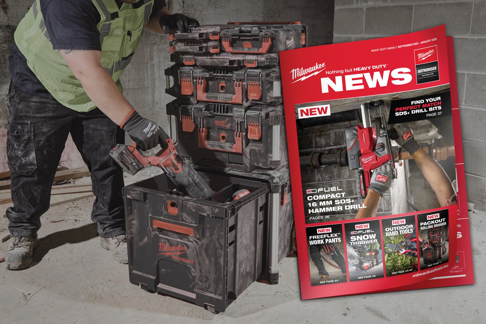 Milwaukee Tool Norway | Batteridrevet, Elektrisk, Håndverktøy, Tilbehør ...