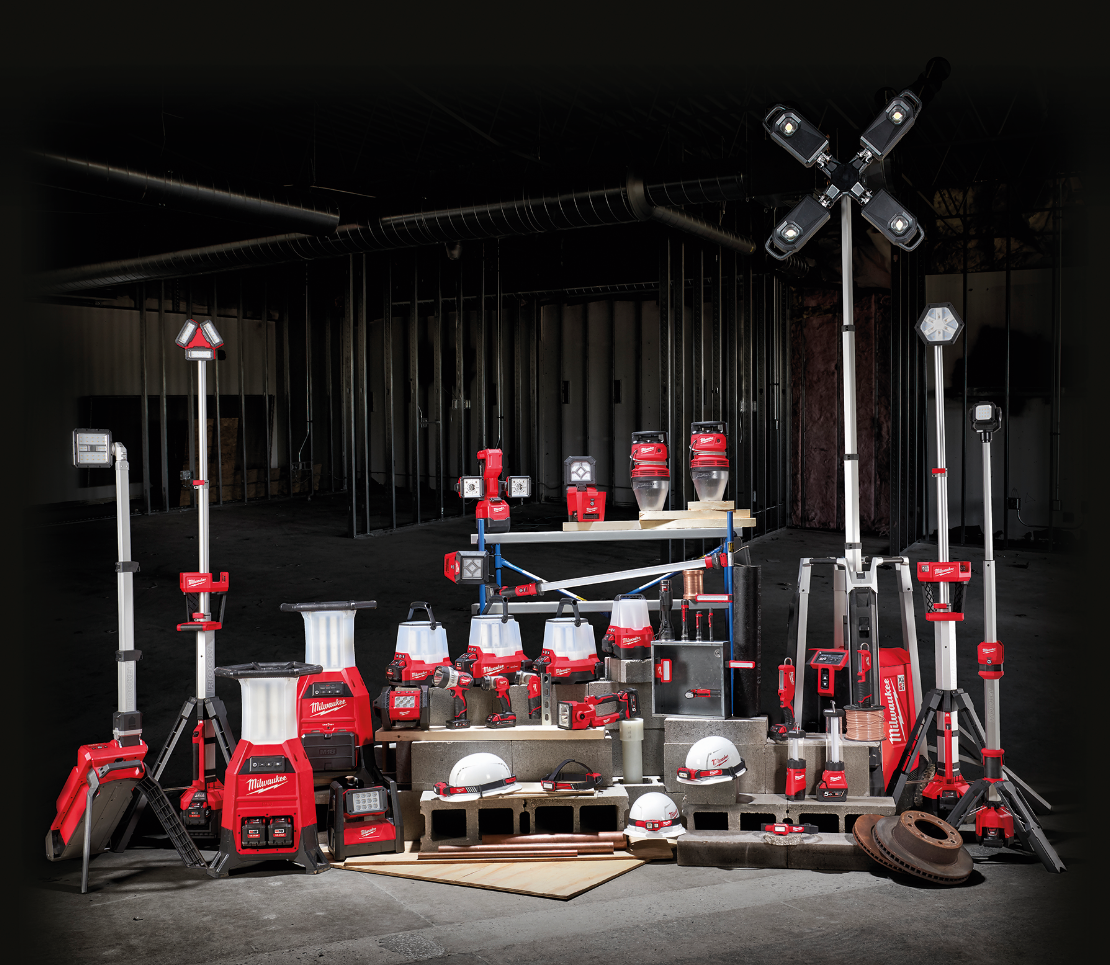 MILWAUKEE® Cordless Work Lights | Milwaukee Tool UK
