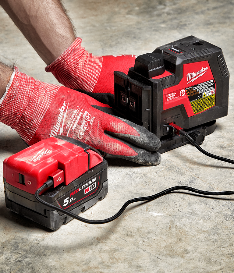 REDLITHIUM™ USB | Milwaukee Tools Norge