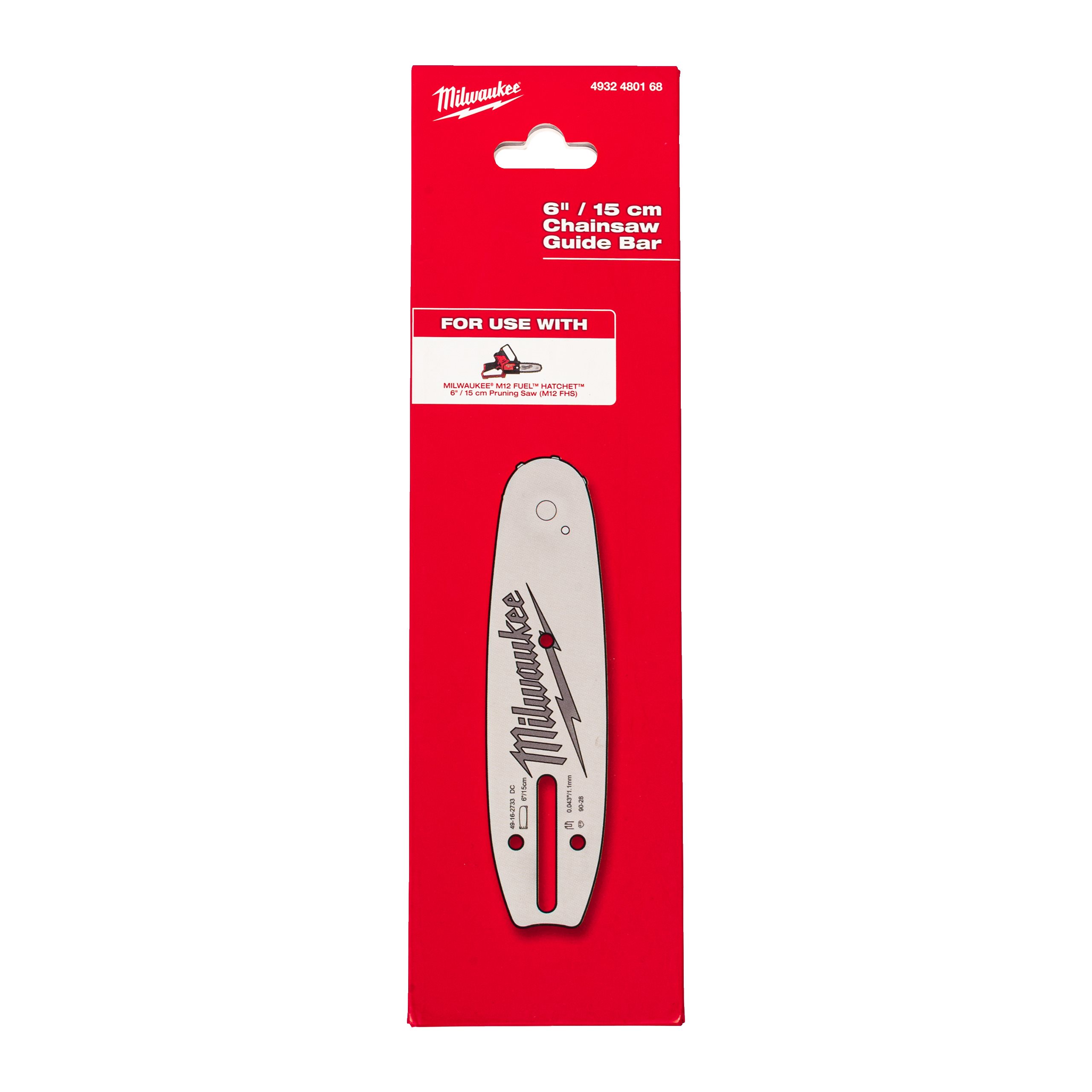 Milwaukee 10 inch chainsaw bar store