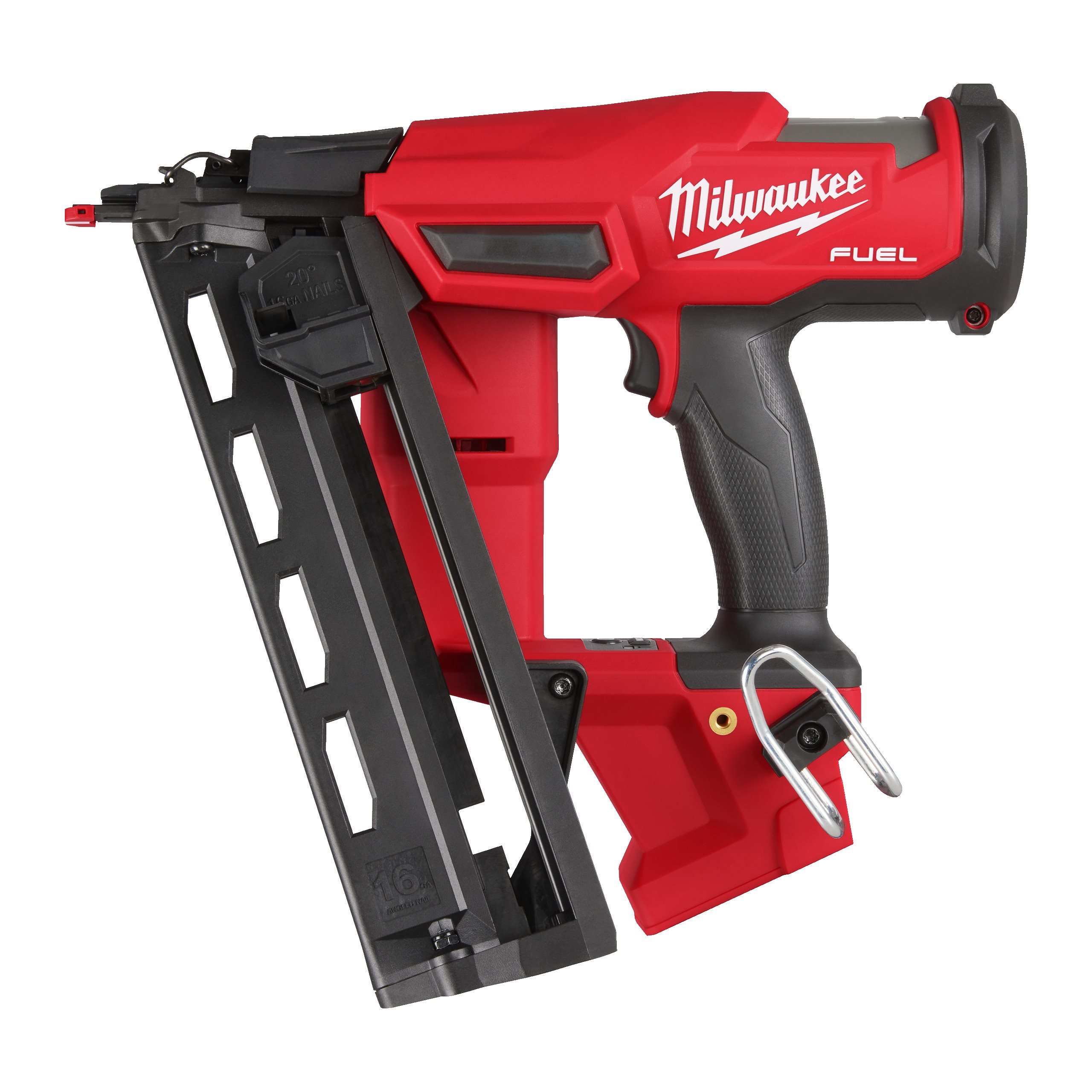 M18 FUEL 16 GA Angled Nail Finish Nailer 2 mode Cordless Nailers Milwaukee Tool UK