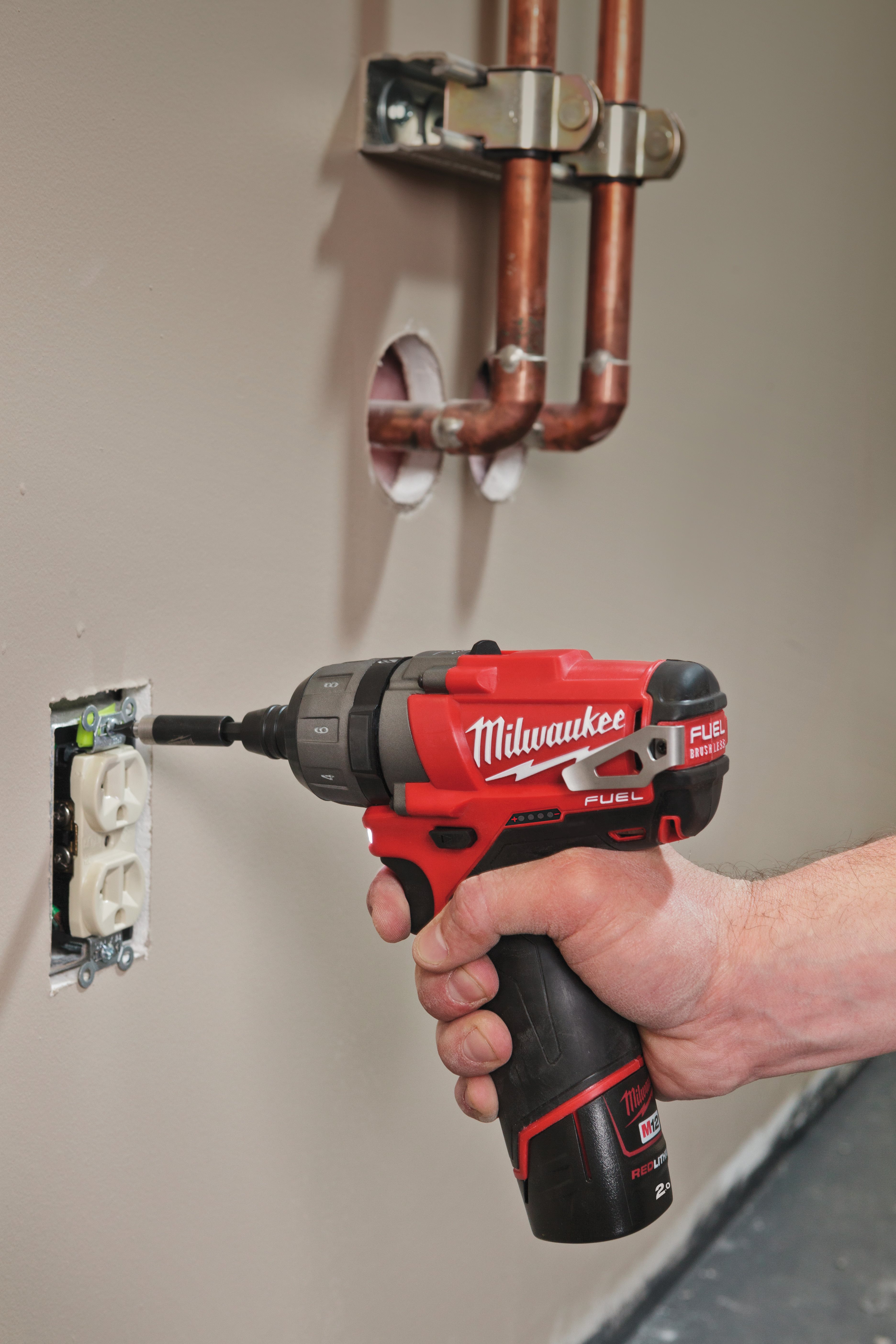M12 FUEL Sub Compact Driver Cordless Screw Drivers Milwaukee Tool UK