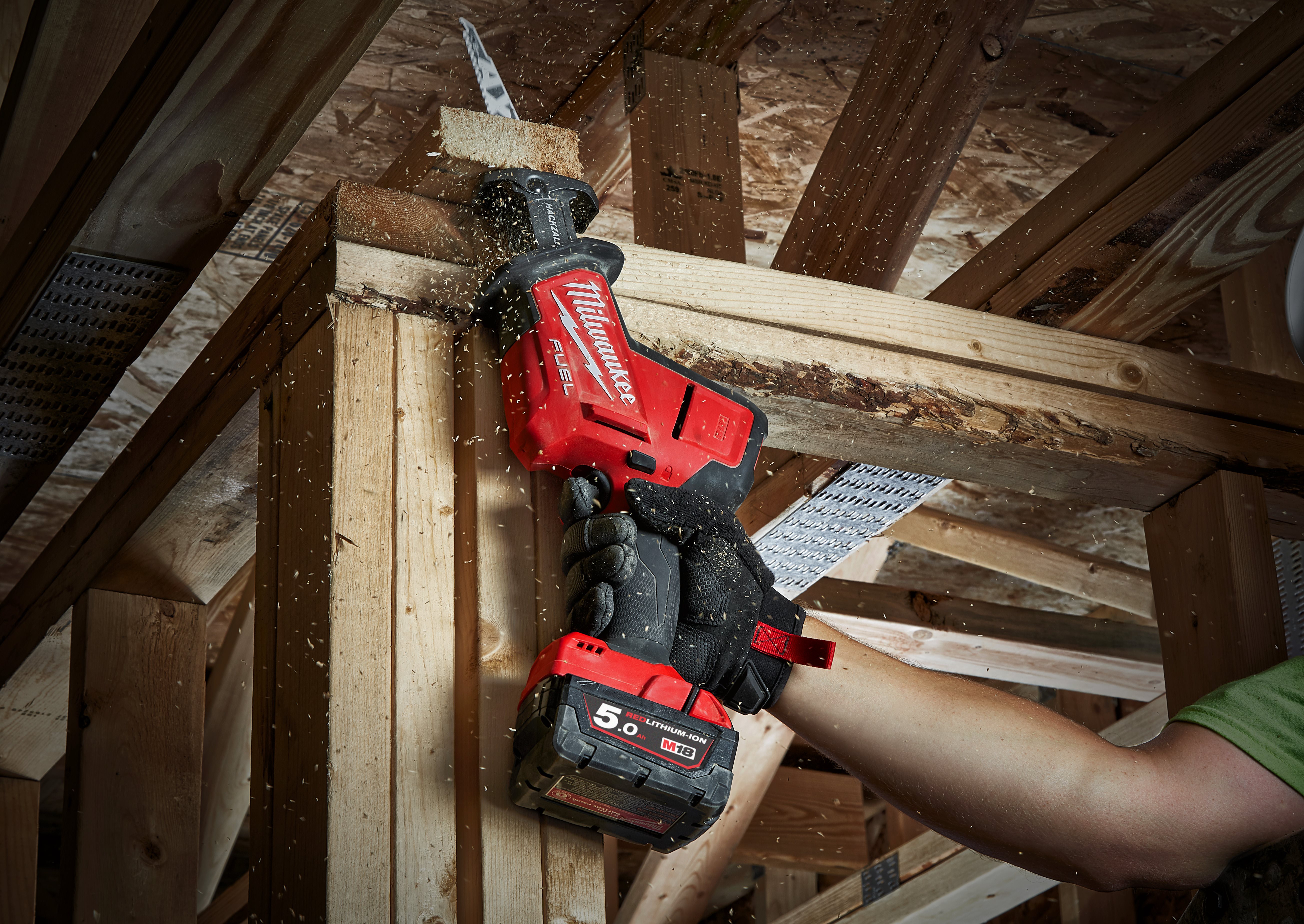 M18 FUEL HACKZALL Cordless Reciprocating Saws Milwaukee Tool UK