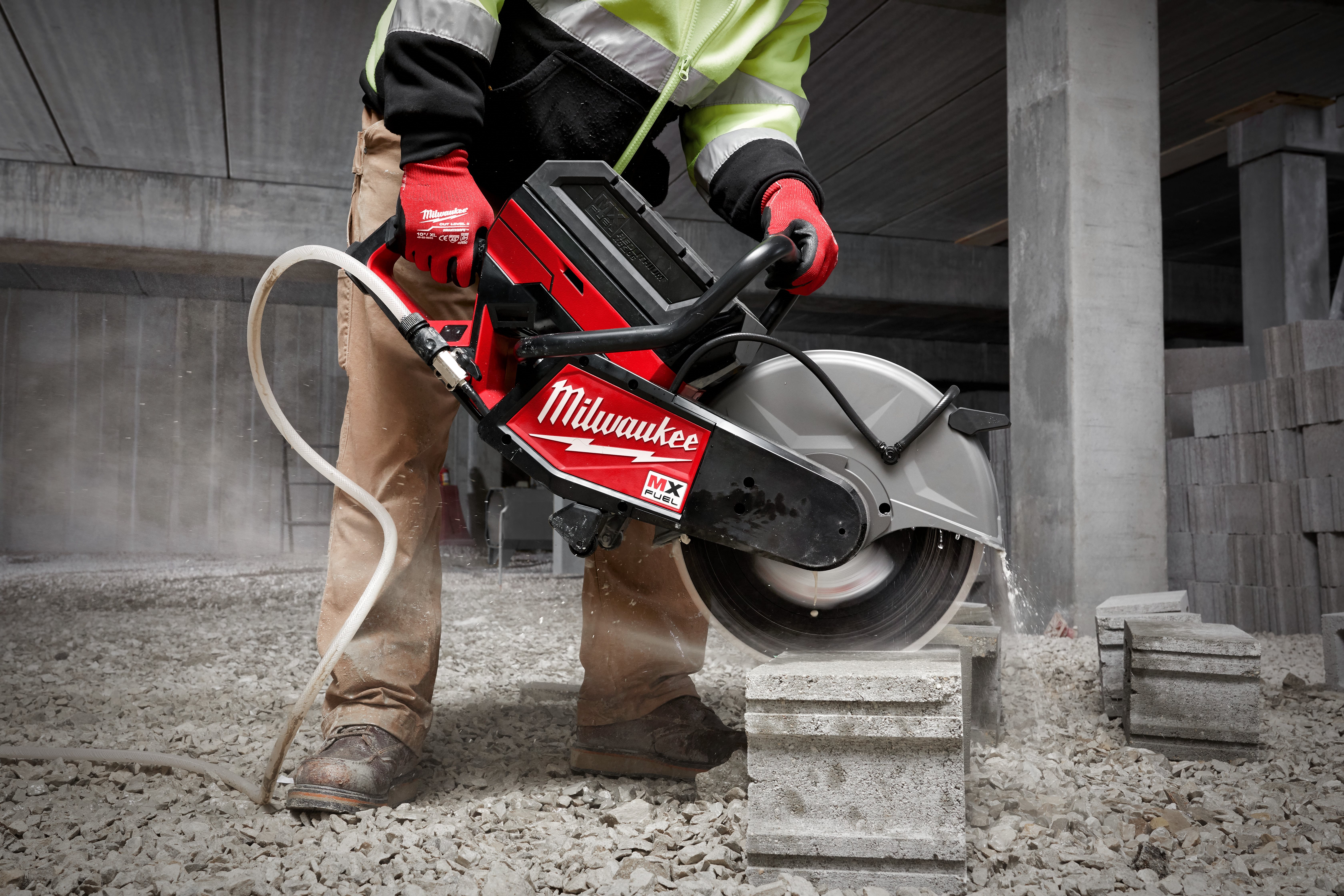MX FUEL 350mm Cut off saw MXF COS350 Cordless Cut off saw Milwaukee Tool UK