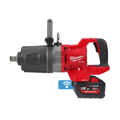 M18 FUEL ONE KEY 1 Hochdrehmoment D Griff Schlagschrauber mit Sprengring und kurzem Amboss M18 ONEFHIWF1DS Milwaukee Tool DE